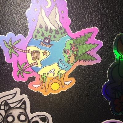 Planet Sticker, Colorful Sticker, Biome, Earth, Diversity, Ecosystems ...