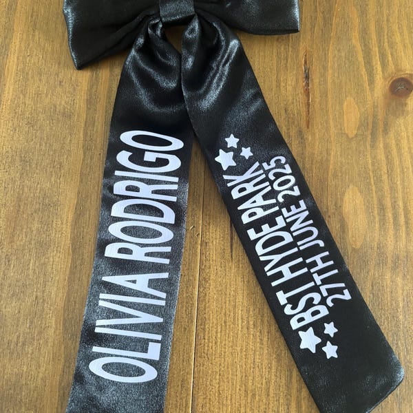 Olivia Rodrigo | Olivia Rodrigo Hair Bow | XL Hair Bow | Concert Hair ...