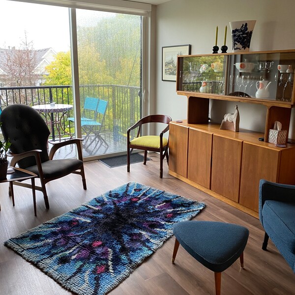 Scandinavian Vintage Curtains. Retro Net Curtains in Amazing Woven ...