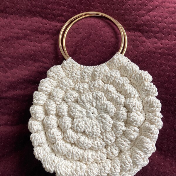 Crochet Ammonite Bag,nautilus Shell Purse,unique Design Seashell ...