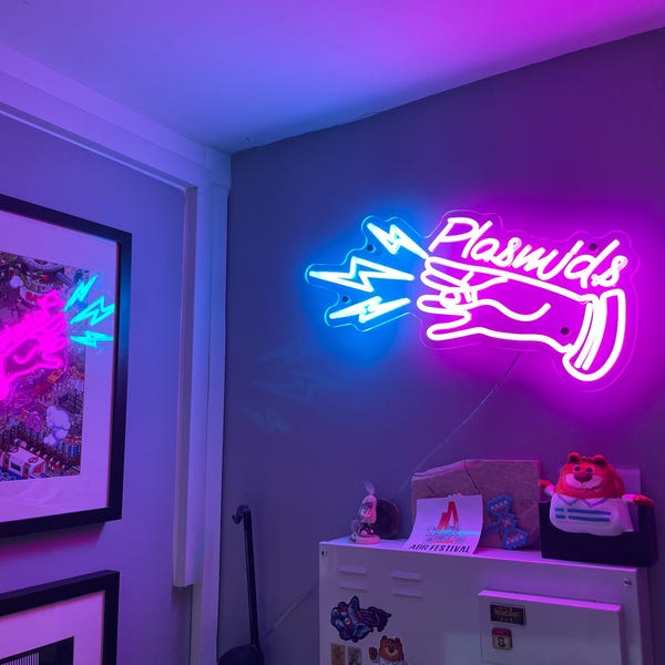 Spiderman Climbing the Wall Neon Sign, Baby Room Decor, Gift for Boys ...