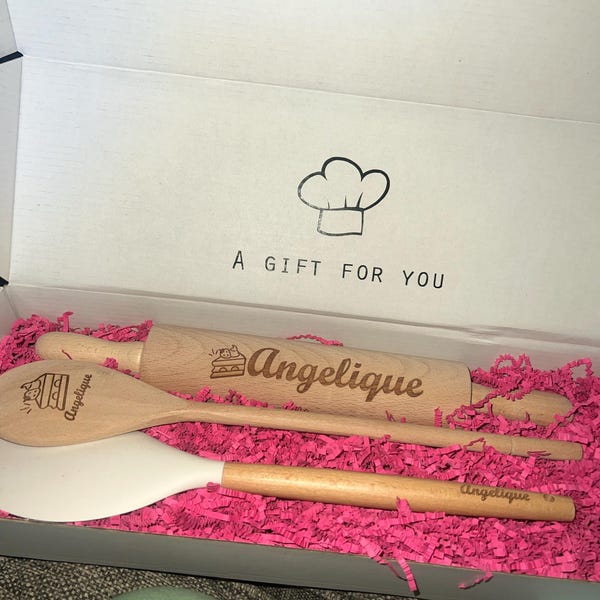 Engraved Measuring Cups, Personalized Coffee Spoon for Couple, Baking ...