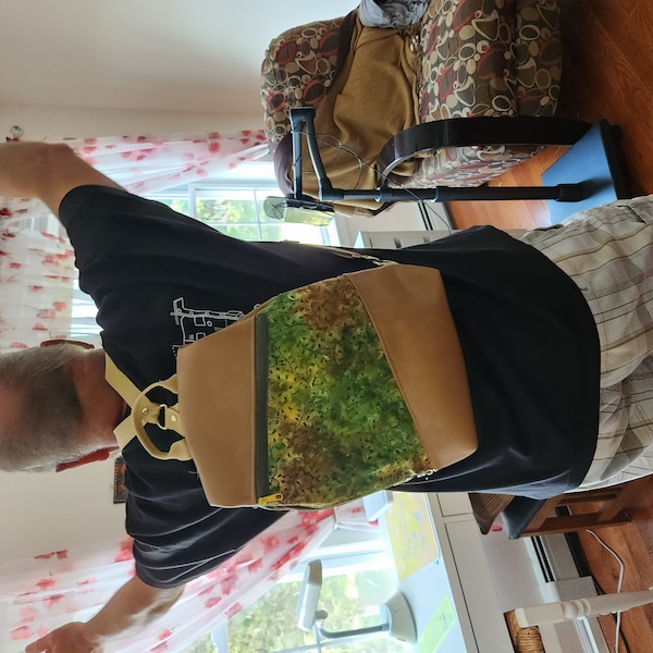 PDF Pattern Download | "april" Slim Backpack / Sling Bag | Front Zipper ...