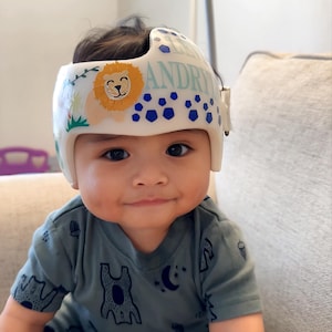 Baby Helmet Decals, Shark Cranial Band Doc Band Design for ...