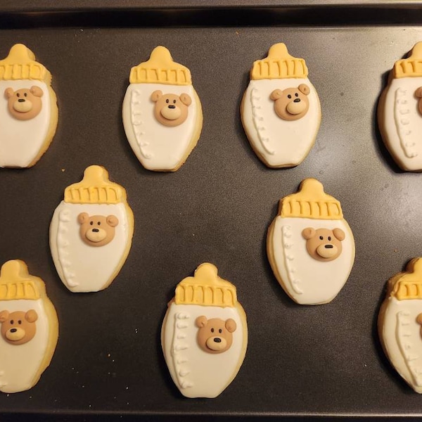 Royal Icing Teddy Bear Transfers - Etsy