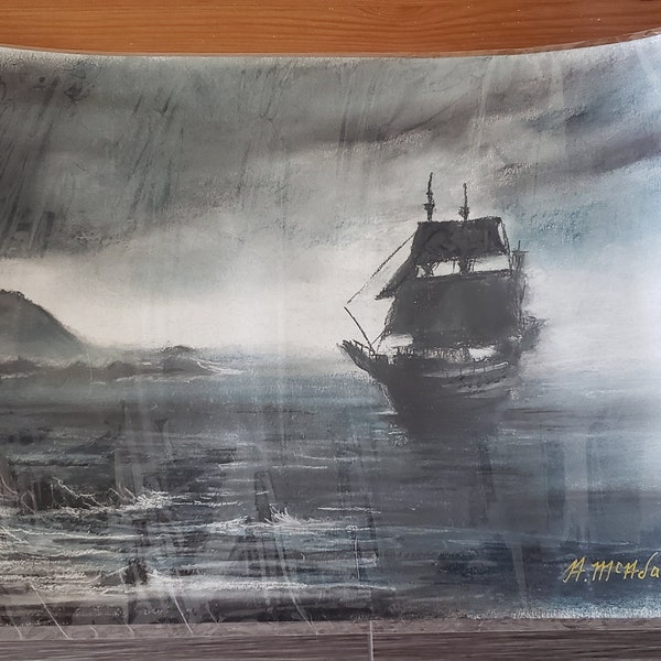 The Audience. Original Signed Art by Andrew Mcadam. Unframed, Size A3 ...