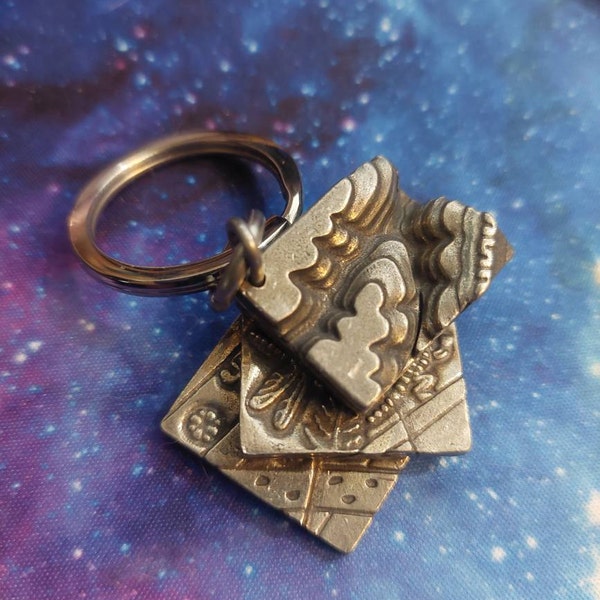 Articulating Stratigraphy Keychain - Geology Educational Accessory - Etsy