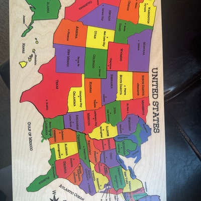 World Map Puzzle Naming the Countries and Their Geographical Location ...