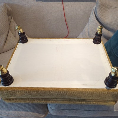 Modern Square Chunky Block Furniture Legs 90mm High Wooden Replacment ...