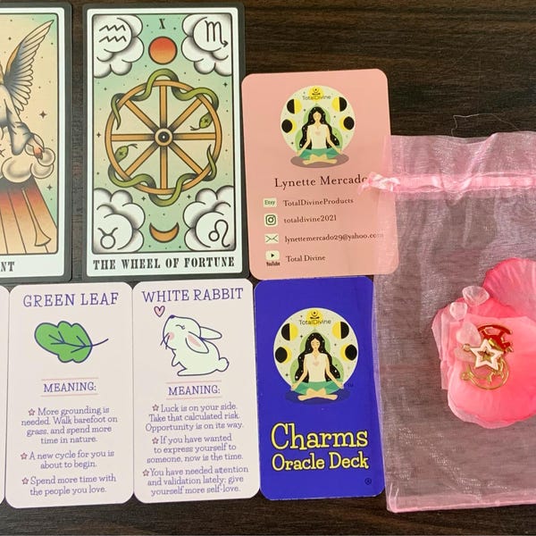Karmic Oracle Deck, Relationship Deck travel Size. - Etsy