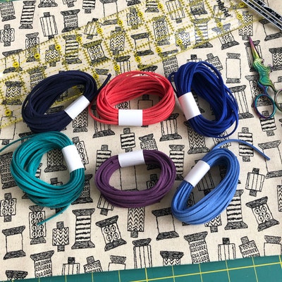 25 Yards 2mm Bundle Round Elastic Stretchy Flexible Thread String Cord ...