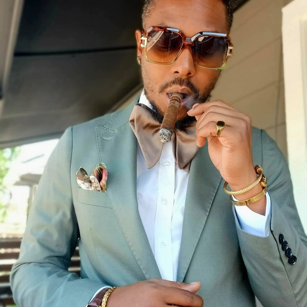 Round Handkerchief, Formal Edge Border Handkerchief, Suit Pocket Square ...