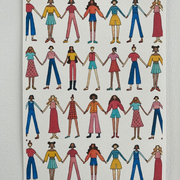 Let's Boogie Art Print / Dance Art / Nudie Rudie / Funny Art / Dorm Art ...