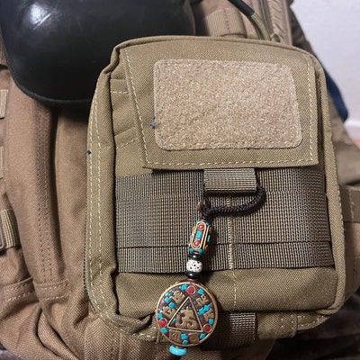 Tibetan Buddhist Buddha Protection Keychain Zipper Charm - Etsy