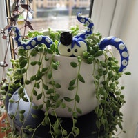 Octopus Plant Pot Decoration.pot Accessory.plant Pet.glow in the Dark ...