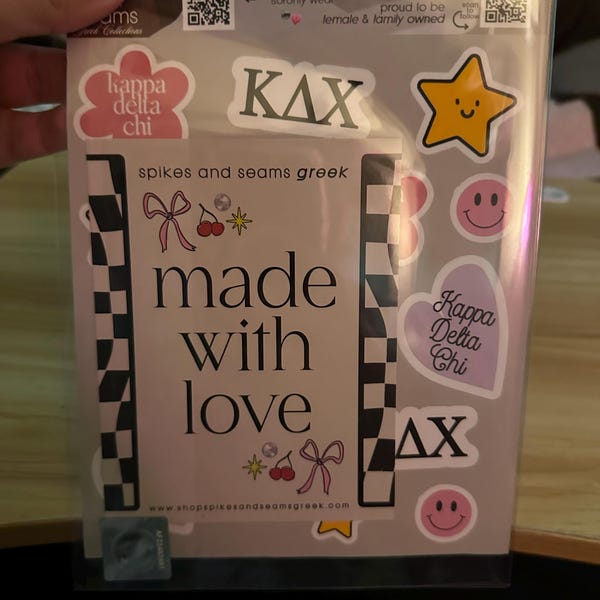 Tri Sigma Stickers, Sigma Sigma Sigma Merch, Sorority Stickers ...