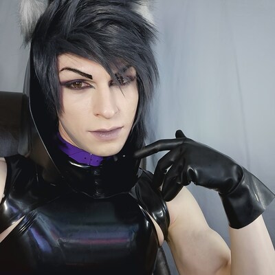 PREMIUM Latex Gloves Purple Opera Long Length Unisex 1108 FREE SHIPPING ...