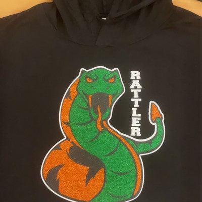 Rattlesnake Snake Mascot School Team Head Face Sport Esport Game Emblem ...
