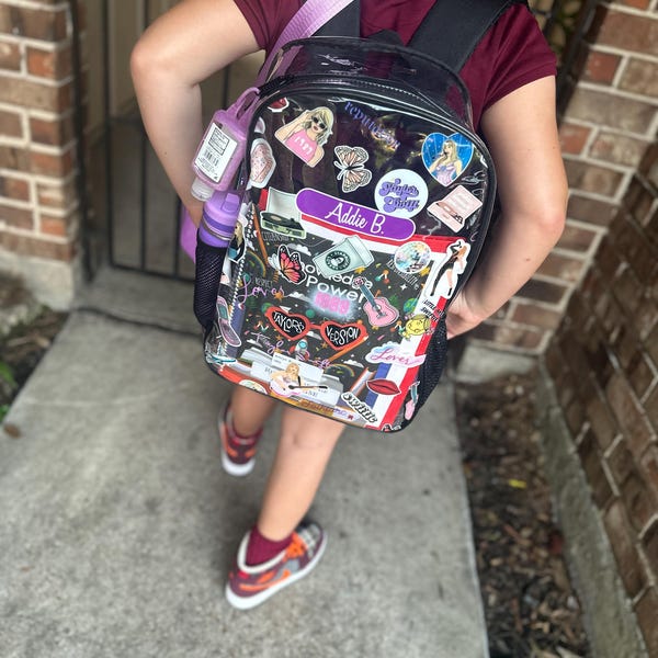 New Skibidi Toilet Clear Backpack for Kids and Youth. Gift for School ...