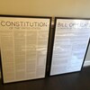 US Constitution Bill of Rights Set of Two Prints, Patriotic Wall Art ...