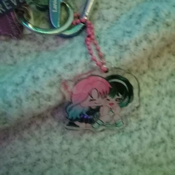 Alien Stage Sua X Mizi Keyring | Fan Made | Manga | Gift - Etsy