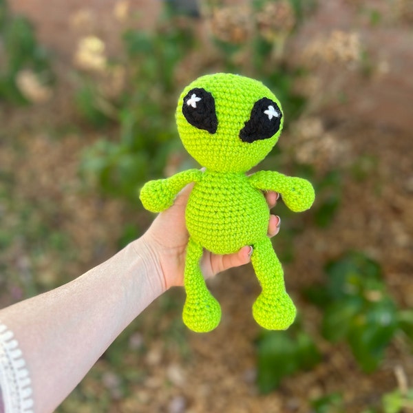Relyat the No Sew Alien Crochet Pattern - Etsy