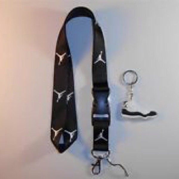 Jordan Lanyard With Jordan Keychain - Etsy