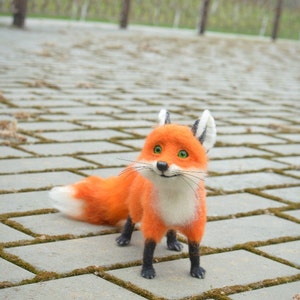 Collectible Figurine Sculpture Fox Collectible Fox Ooak Artist - Etsy