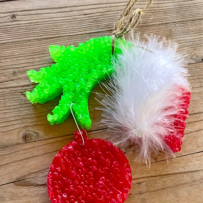 Grinch Naughty/nice Round Car Freshie Air Freshener Car Freshener ...