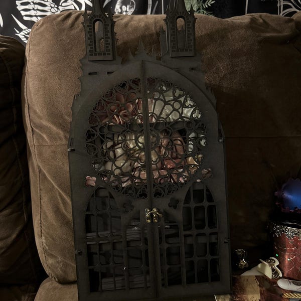 Gothic Display Cabinet, Gothic Décor, Gothic Tower, Gothic Castle ...