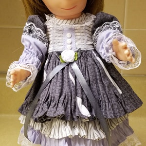 Light Gray Dress Doll Little Darling 13 Two-layer Doll | Etsy