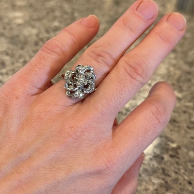 RAYMOND QUAM Zuni Sterling Silver Natural Turquoise, Coral, Jasper ...