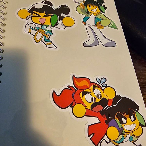 Chibi Stickers| Traffic Light Trio | Matted Sticker - Etsy