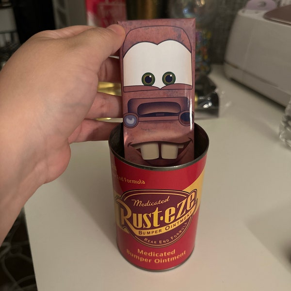Rusteze Logo Cans | Cars Lightning Mcqueen Printable - Etsy