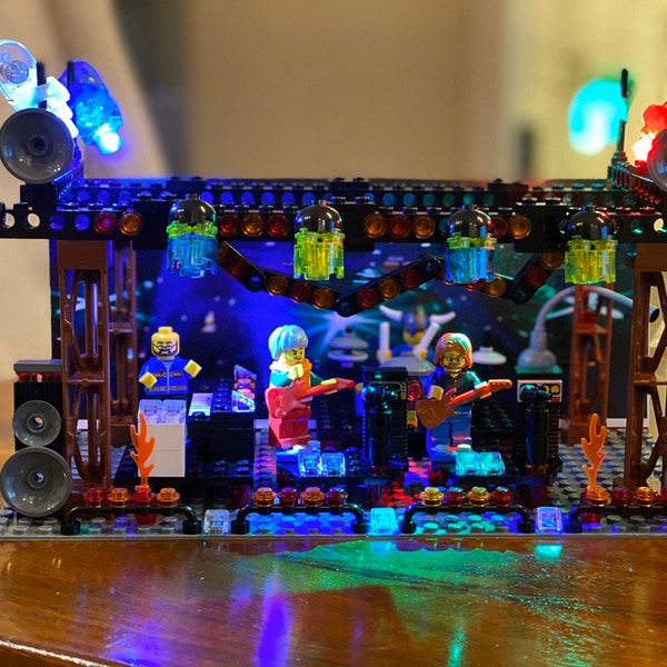 Phish Gift STAGE Custom Built of Lego Bricks NOT a Phish Pin Phish ...
