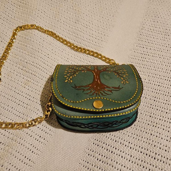 PDF Pattern+vector for Tree of Life Bag, Leather Purse, PDF Pattern ...