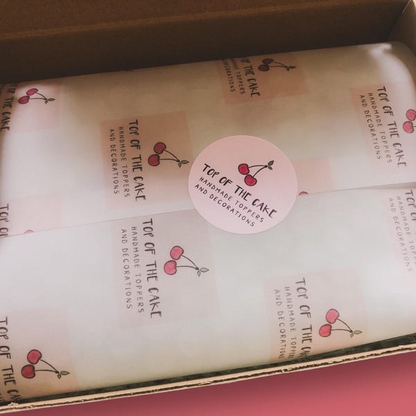 Custom Printed Translucent / Baking /tracing Paper/ Wedding Logo ...