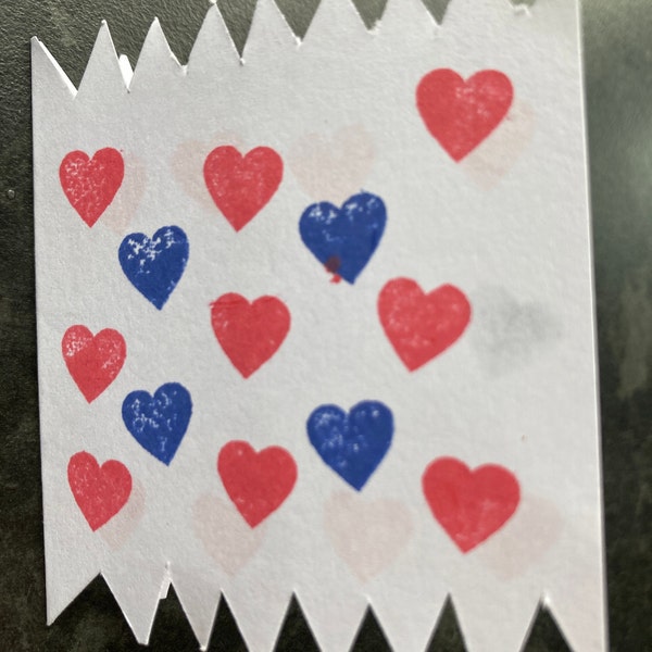 Mini Heart Rubber Stamp. Small Heart Stamp. UK Made. Laser Engraved. - Etsy