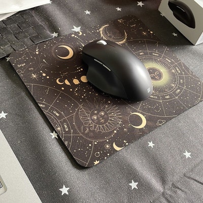 Mouse Pad Geometric Wood Print Office Gift Mouse Mat Pastel - Etsy