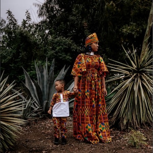 Boys African Prince Blue Kente Suit Toddler Boy Kente Outfit - Etsy
