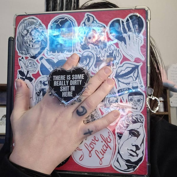 Dark Romance Conversation Hearts, Trigger Warnings Excite Me, Death by ...