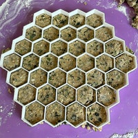 Honey Comb Bee Hexagon Shape Cookie Cutter Dough Biscuit Pastry Fondant ...