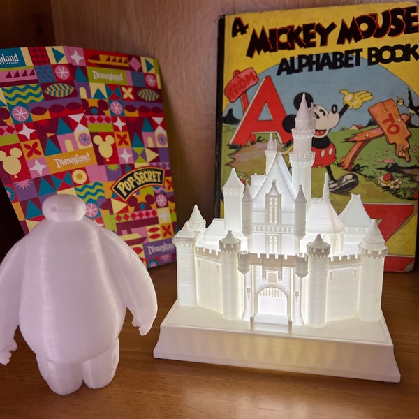 Sleeping Beauty Castle Night Light - Cake Topper - 3D Printed ...