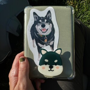 Personalized Dog Stickers Hand Drawn Custom Pet Sticker, Custom Dog ...