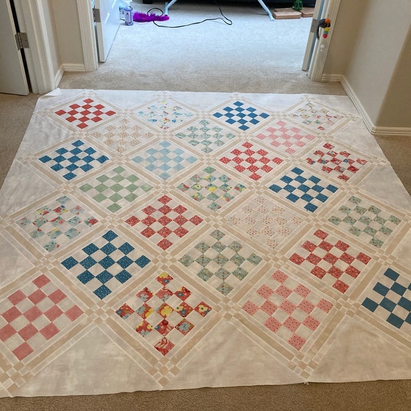 Patchwork Garden 2 Quilt Paper Pattern #185 - Etsy