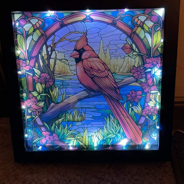 20 Stained Glass Seasonal Red Farm Barns Bundle Fall-spring-summer ...