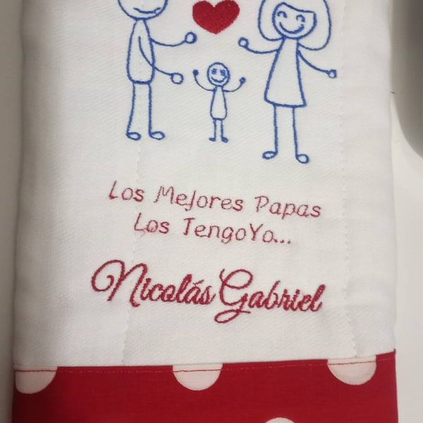 STICK FIGURES Family Embroidery Design Mom Dad and Baby Happy Family ...