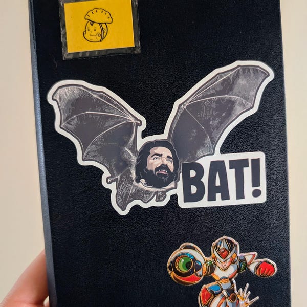 What We Do in the Shadows Vinyl Sticker or Magnet - Laszlo - "bat!" - Etsy