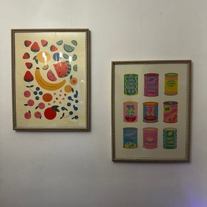 Retro Please Don't Do Coke in the Bathroom Print Beige Groovy Animated ...