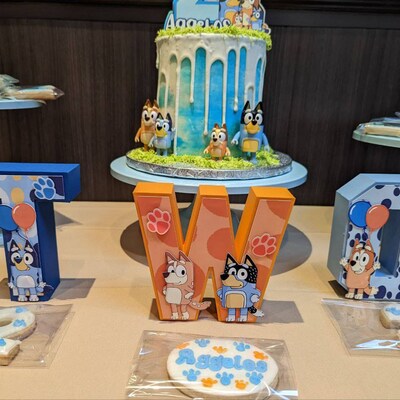 Bluey Birthday Bluey Decoration Birthday Boy Birthday Girl - Etsy